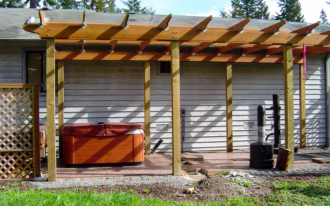 Privacy Structures for Backyards Redmond - Privacy Structures Bellevue